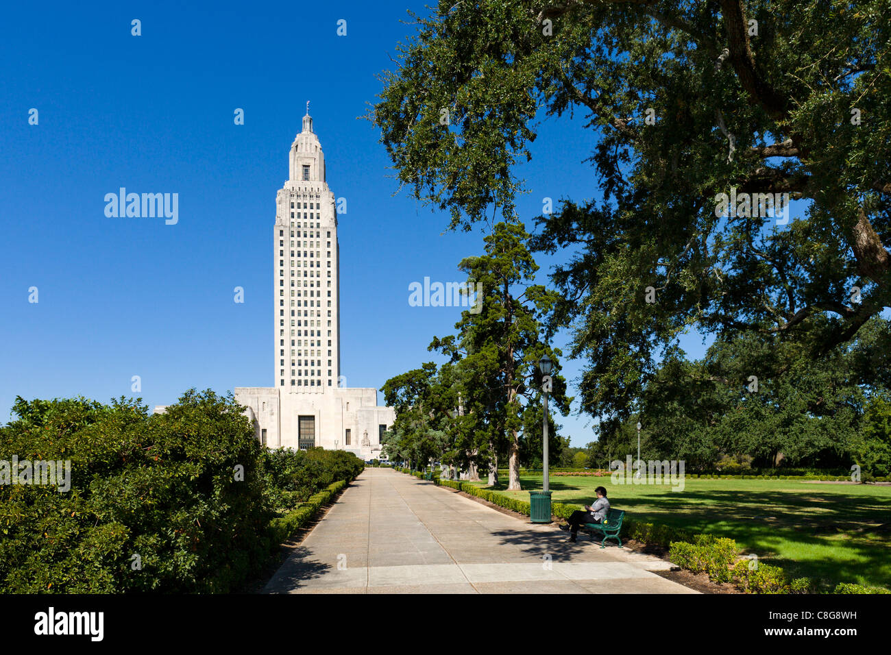 Louisiana state capitol building hi-res stock photography and images ...