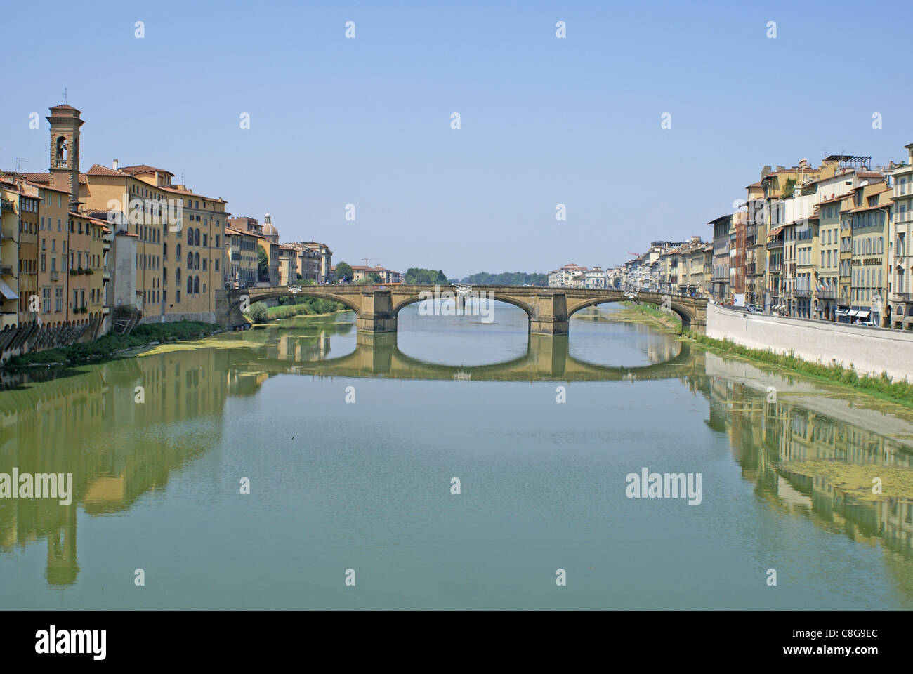 Picture of a bridge in florence Stock Photo - Alamy
