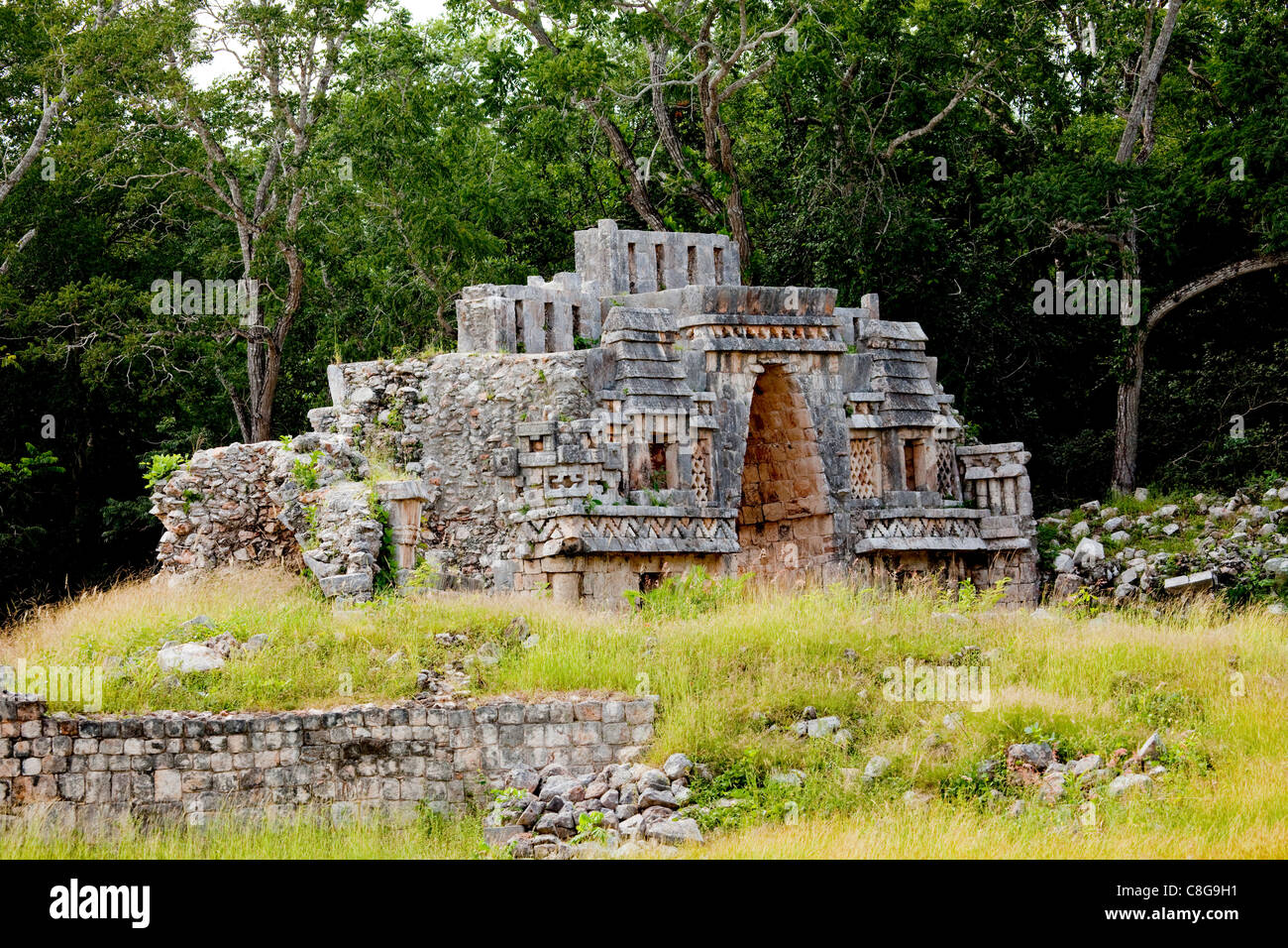 Gateway Arch, Mayan ruins, Labna, Yucatan, Mexico Stock Photo - Alamy