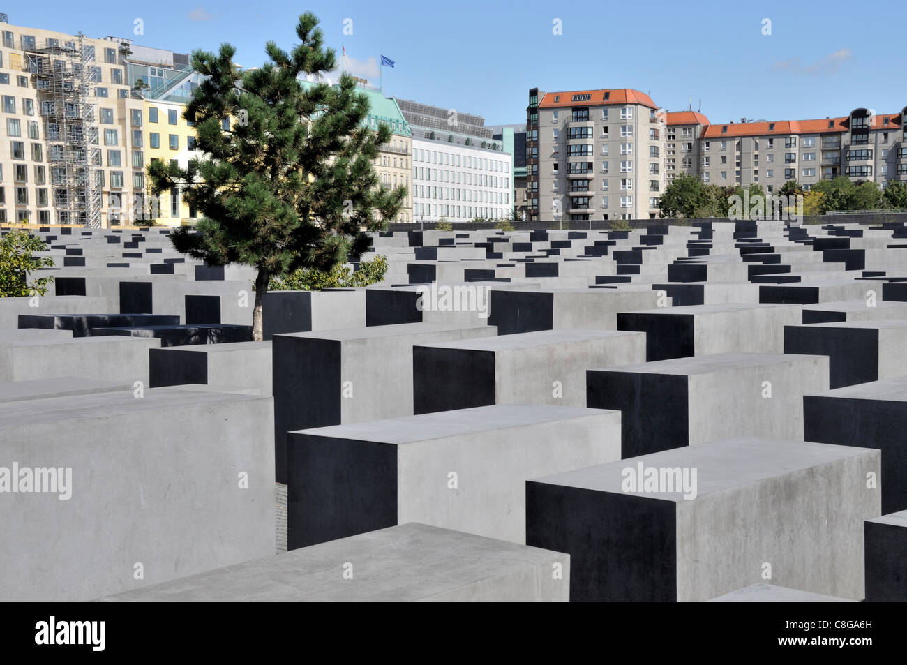 Holocaust Memorial in central Berlin, Germany Stock Photo - Alamy