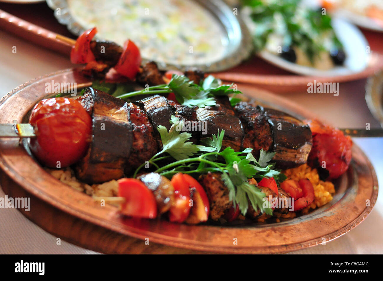 Exploring Turkish food Stock Photo - Alamy