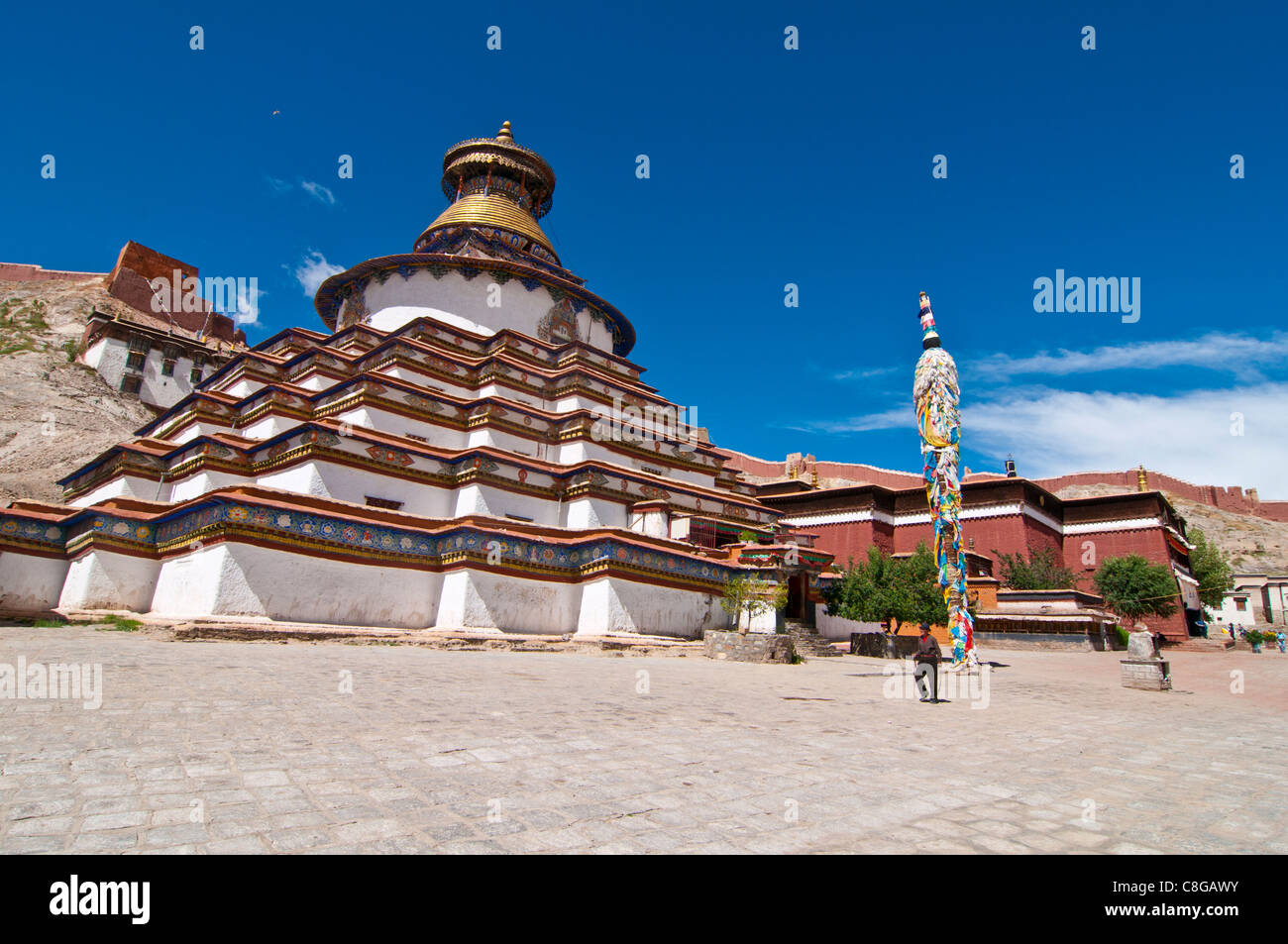 Magnificent tiered kumbum one hundred hi-res stock photography and ...