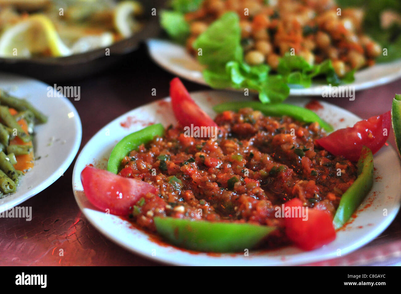 Exploring Turkish food Stock Photo - Alamy