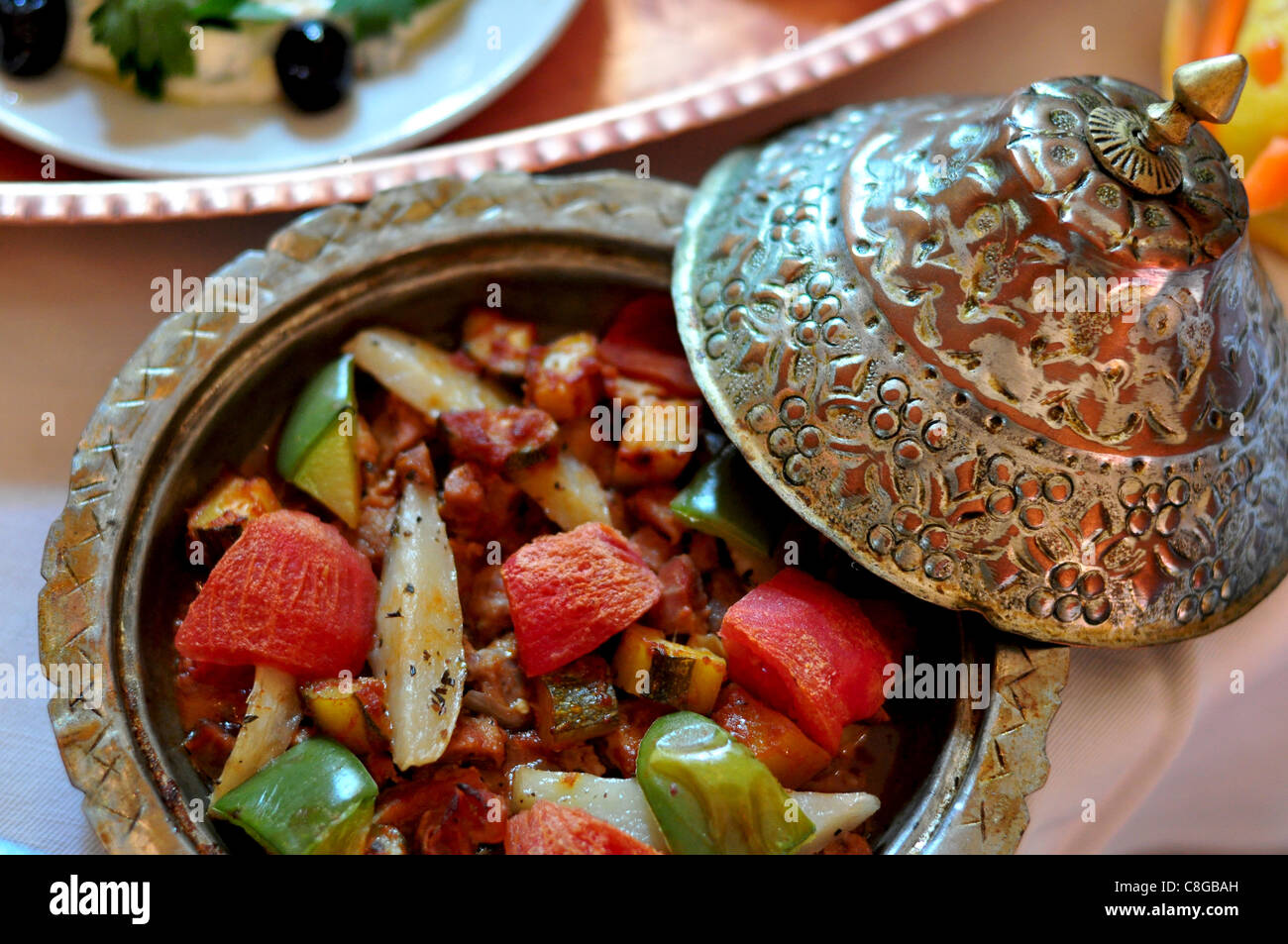 Exploring Turkish food Stock Photo - Alamy