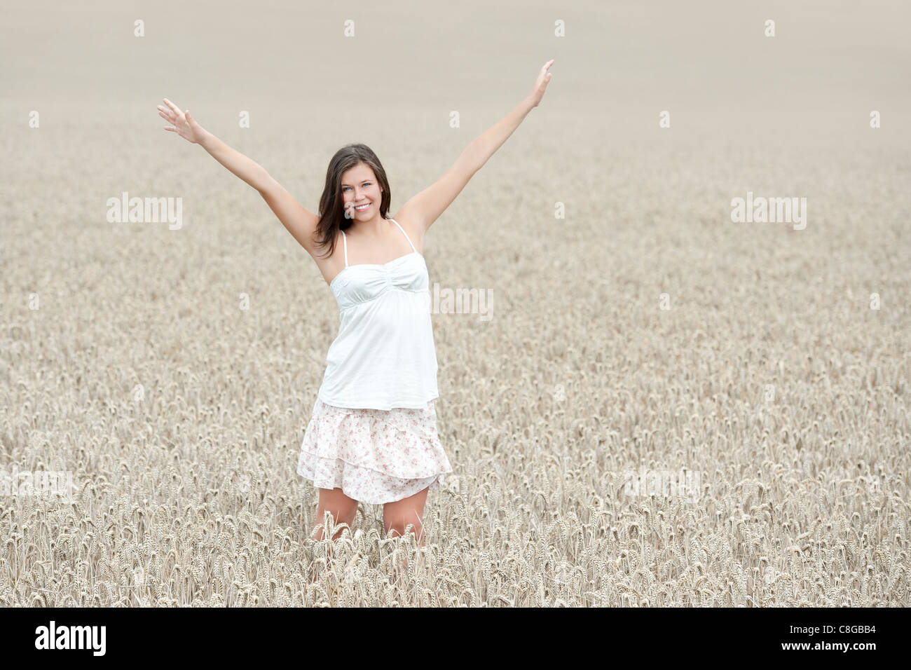 Lifting up skirt hi-res stock photography and images - Alamy