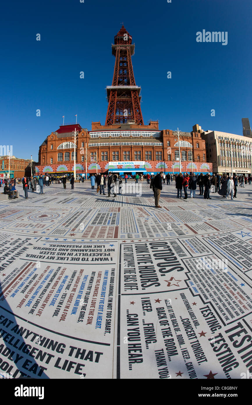 Comedy carpet in blackpool hi-res stock photography and images - Alamy