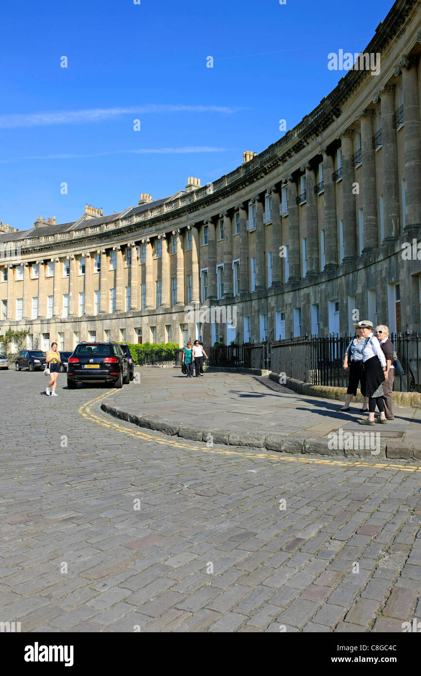 The Royal Crescent in Bath Stock Photo - Alamy