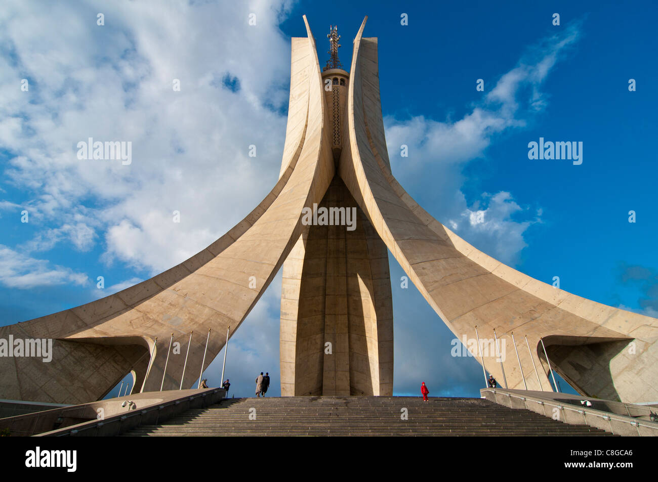 The Martyrs monument, Algiers, Algeria, North Africa Stock Photo - Alamy