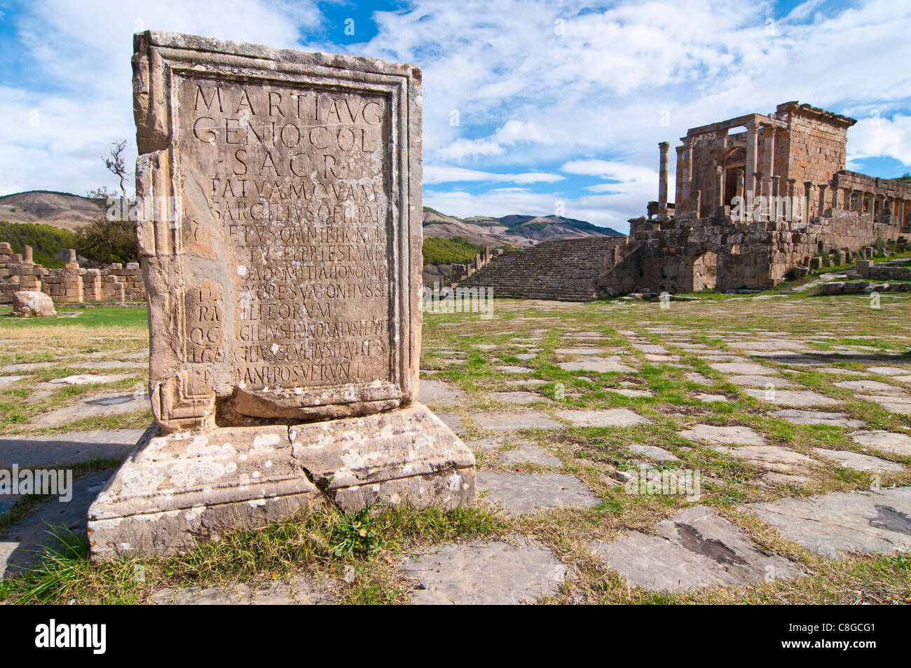 Algeria temple hi-res stock photography and images - Alamy