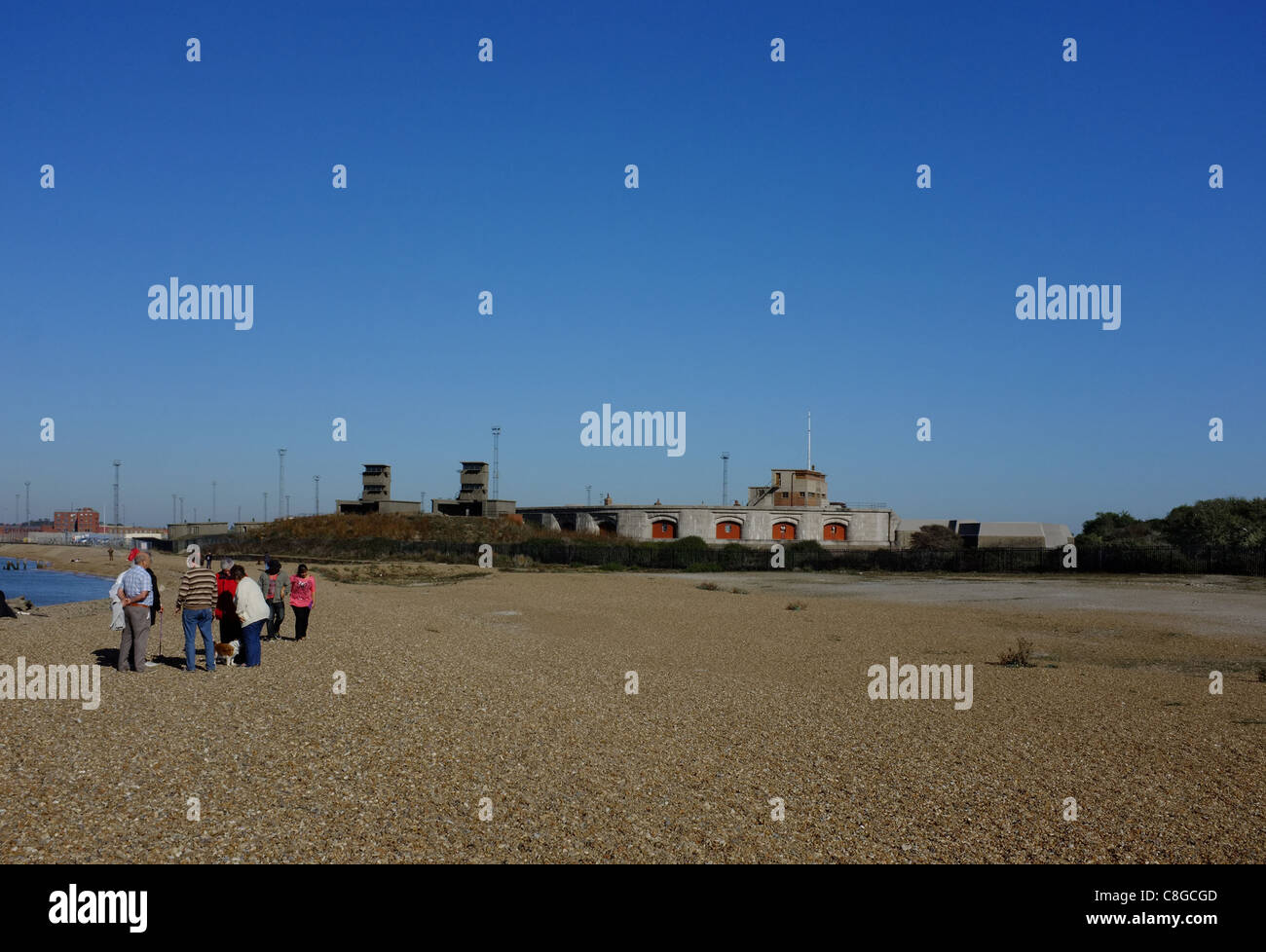 Landguard Fort on Landguard Point Stock Photo - Alamy