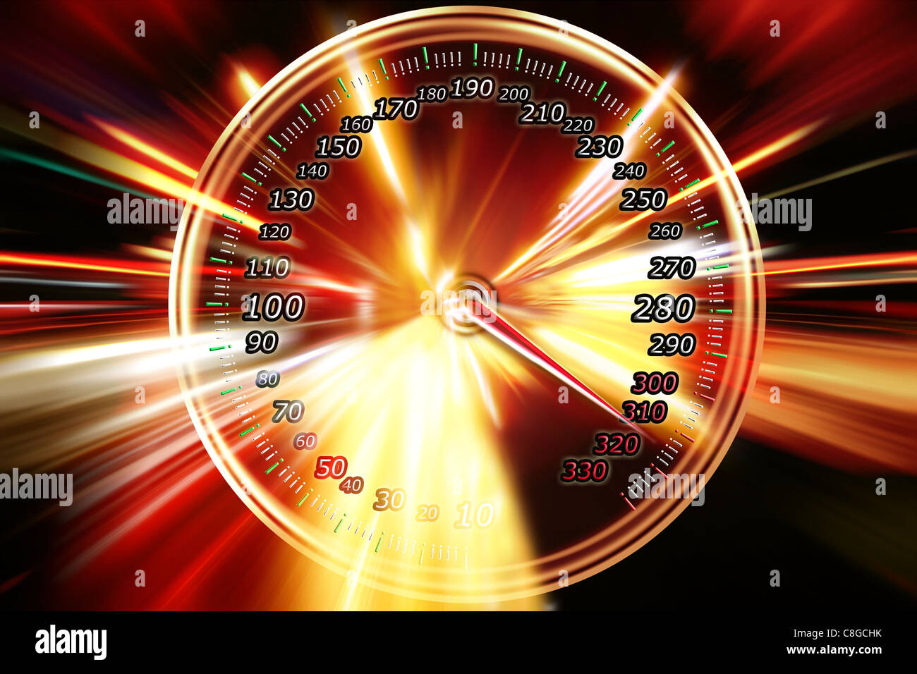 Speedometer Fast High Resolution Stock Photography and Images - Alamy