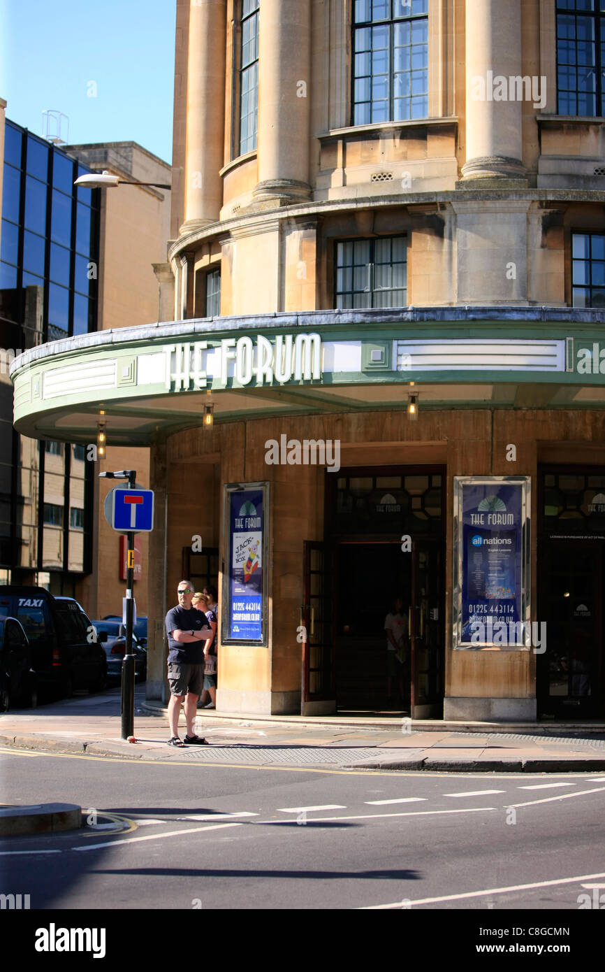 The Forum Theater in Bath Stock Photo - Alamy