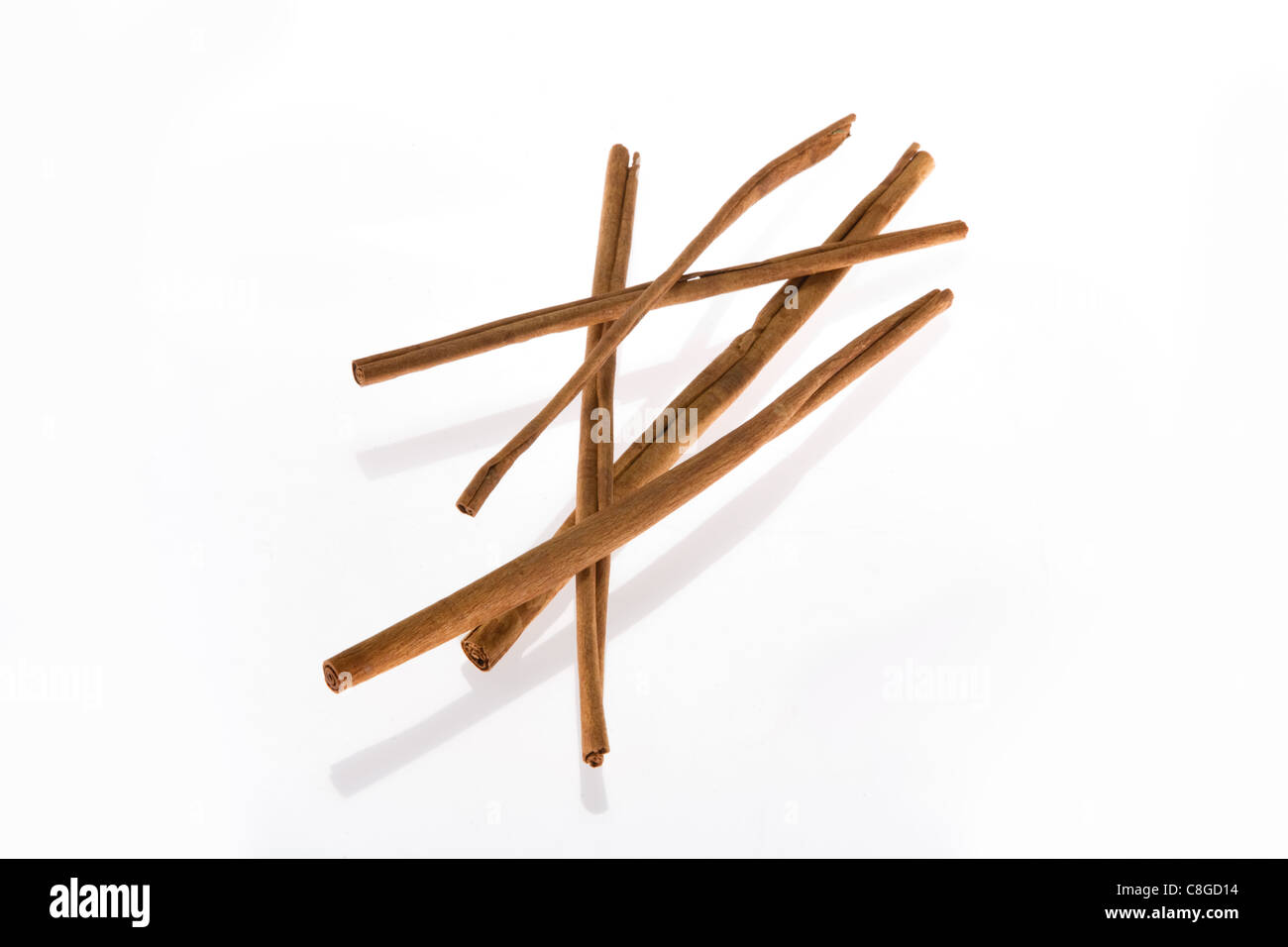 cinnamon sticks, cutout Stock Photo - Alamy