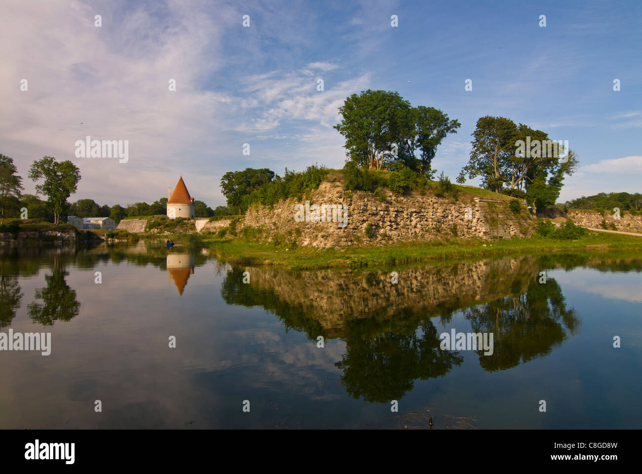 Kuressaare Castle at the Saaremaa Island, Estonia, Baltic States Stock ...