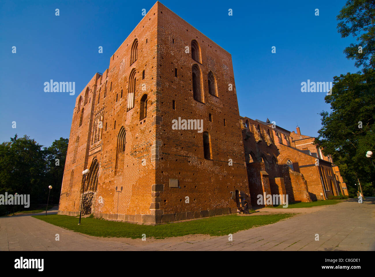 The Toomkirik (Dome Church, on Toomemagi, Tartu, Estonia, Baltic States ...