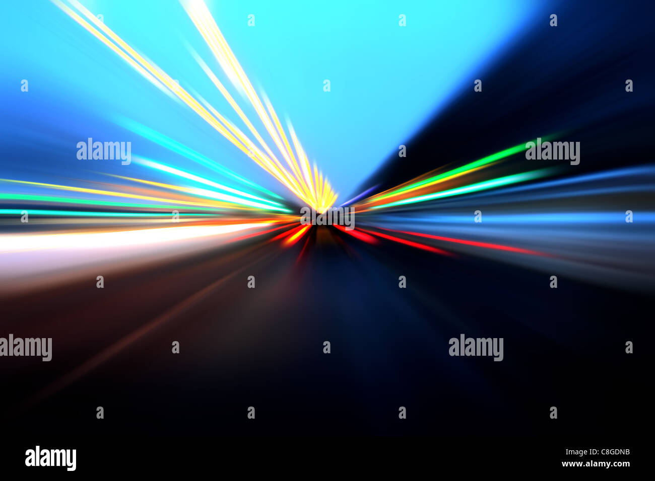 Colorful silhouette motion hi-res stock photography and images - Alamy