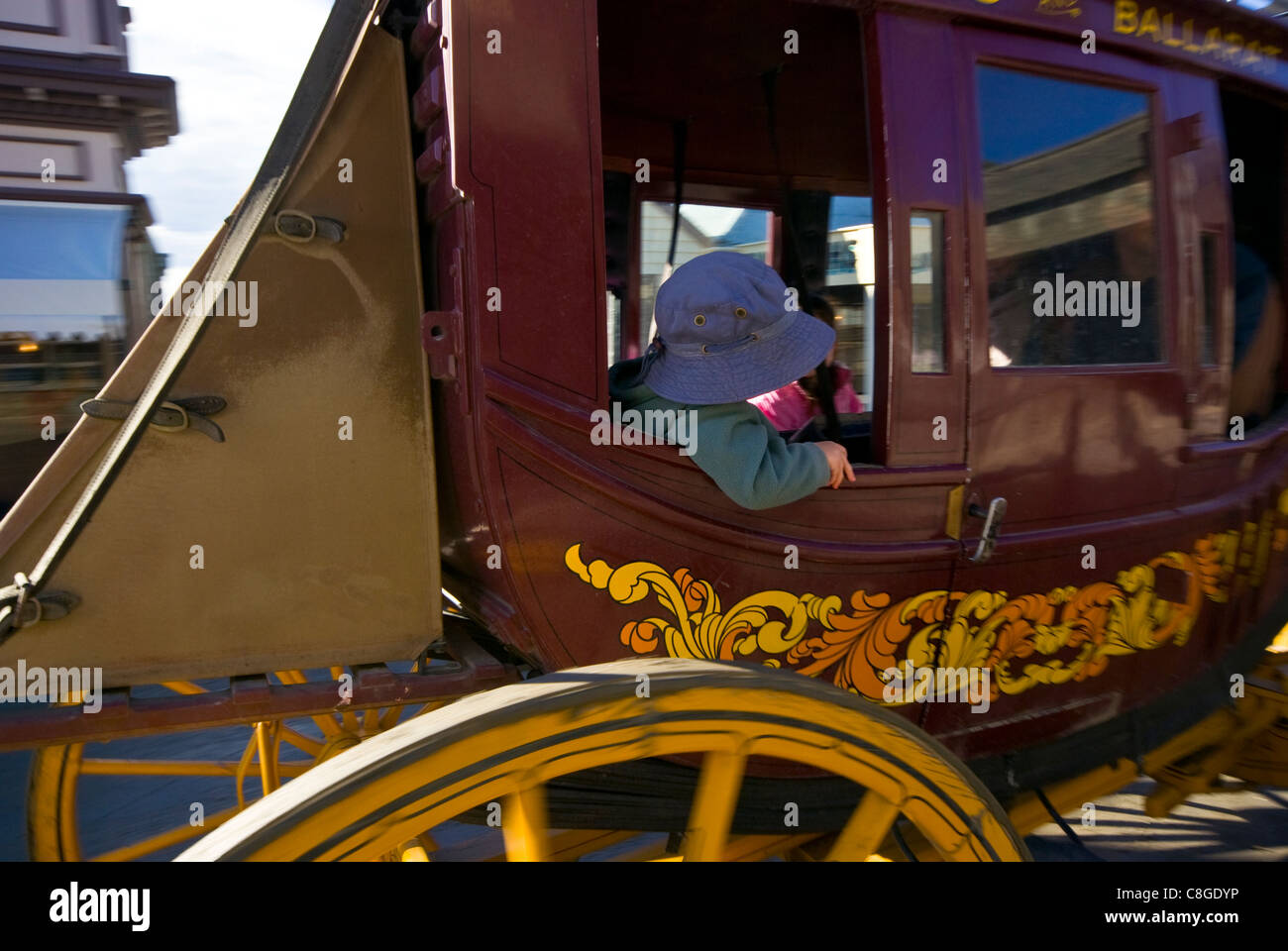 Stagecoach travel children hi-res stock photography and images - Alamy
