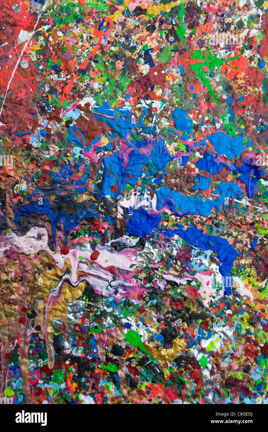 Paint splotches hi-res stock photography and images - Alamy