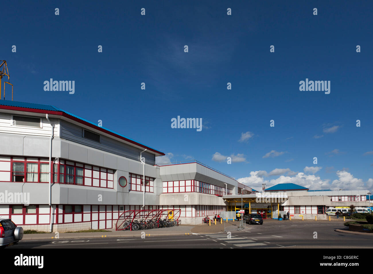 Royal Bournemouth Hospital main entrance Stock Photo - Alamy