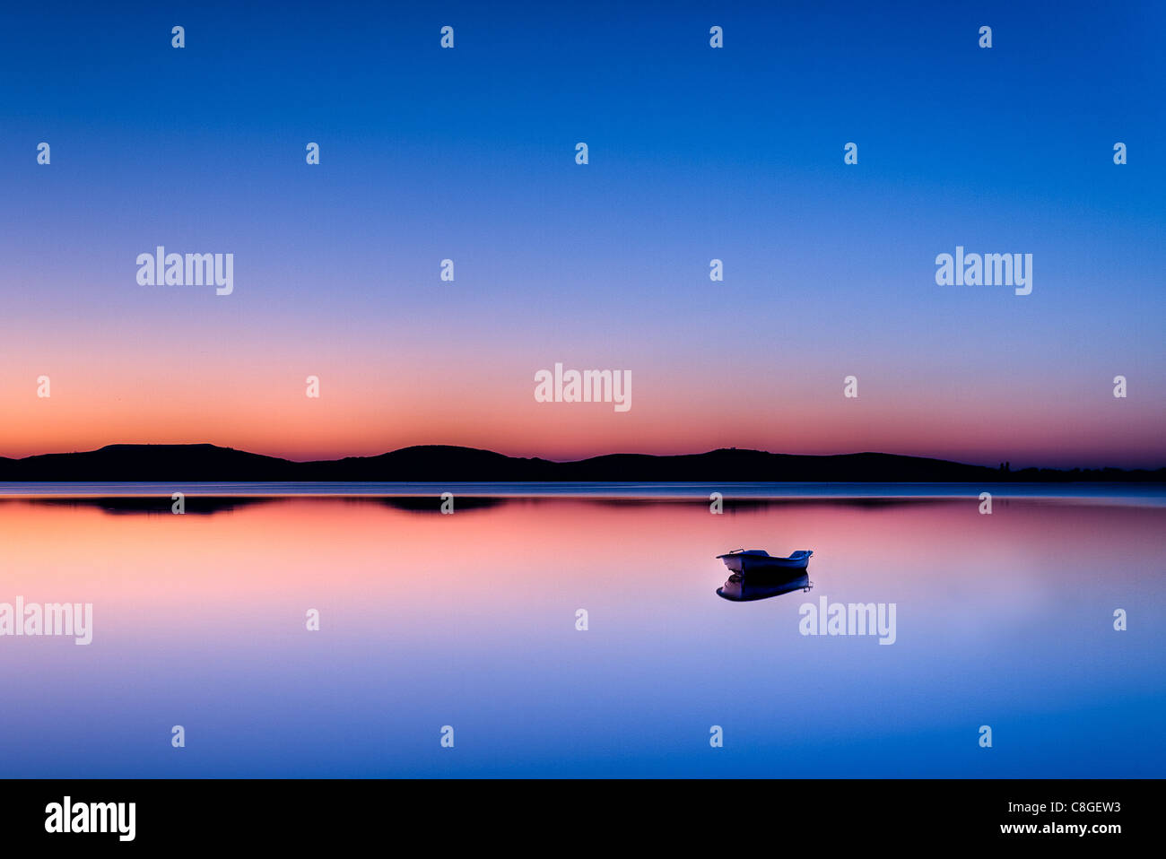 Dark blue boat hi-res stock photography and images - Alamy