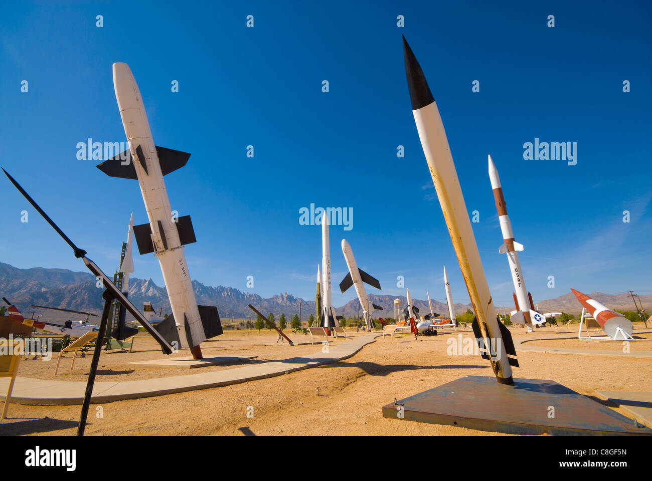 White Sands Missile Range, New Mexico, United States of America Stock ...