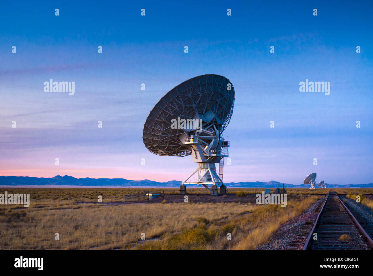 VLA (Very Large Array) of the National Radio Astronomy Observatory, New ...