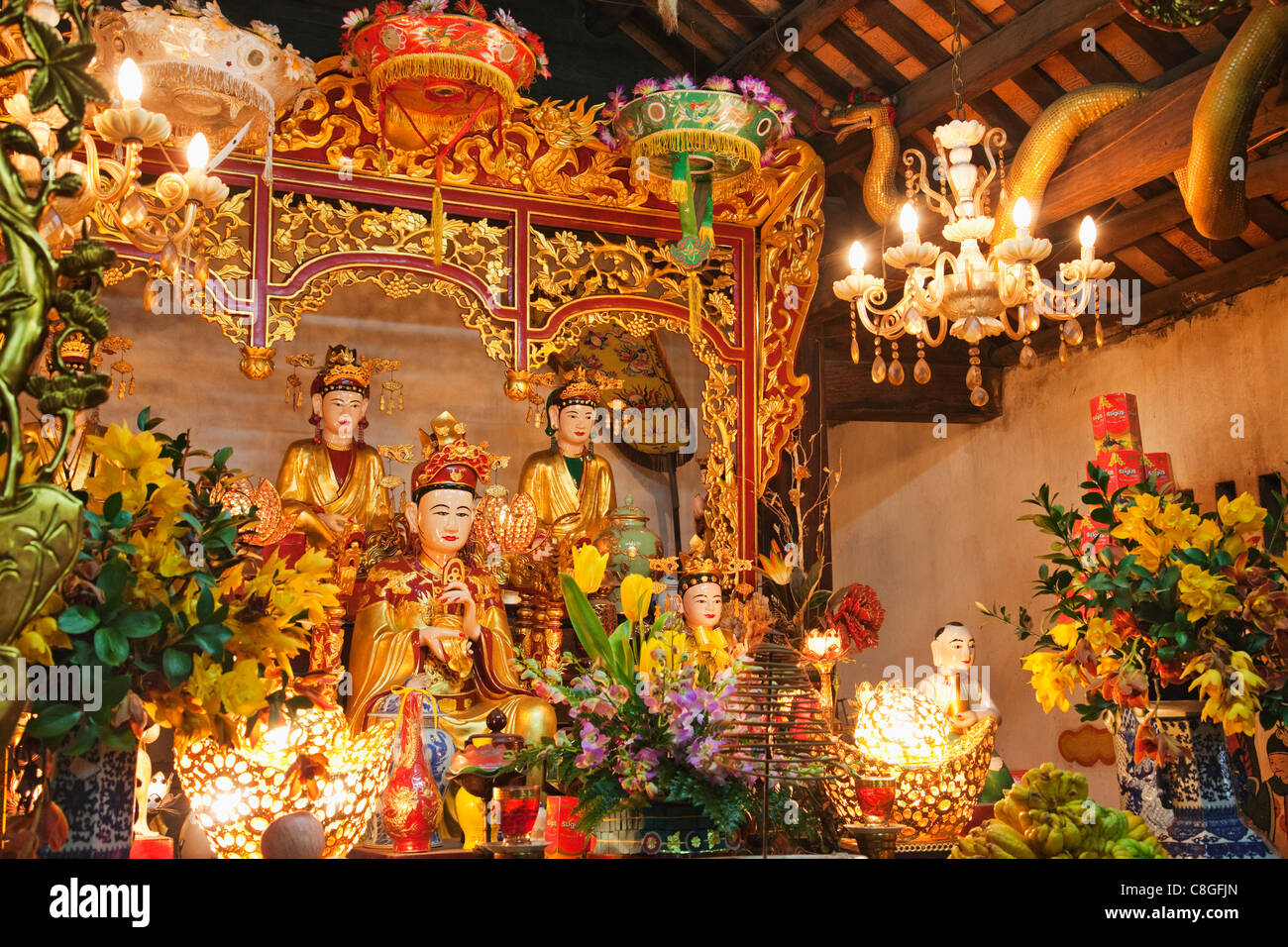 Asia, Vietnam, Hanoi, One Pillar Pagoda, Pagoda, Pagodas, Temple ...