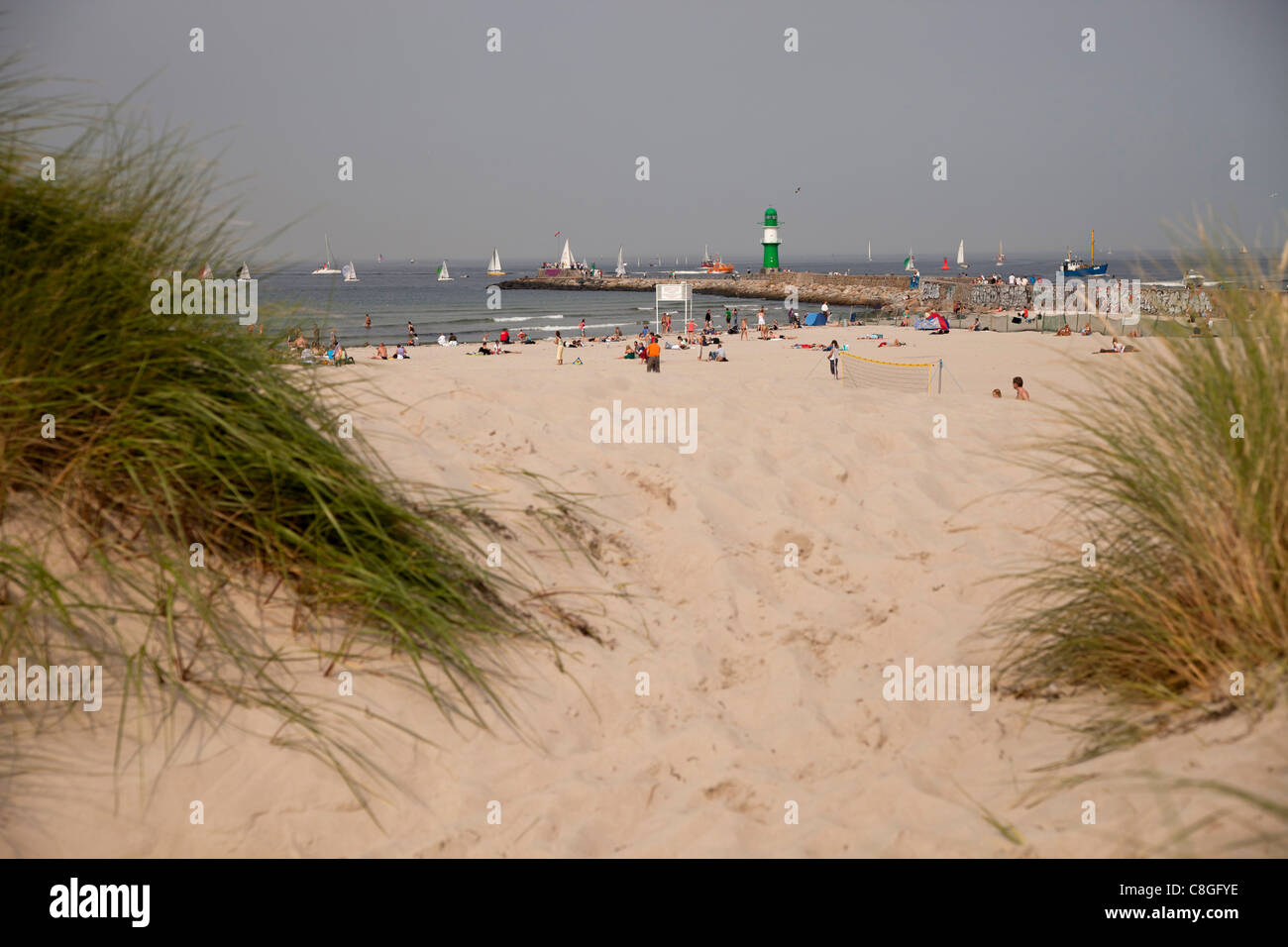 Warnemünde beach rostock germany hi-res stock photography and images ...