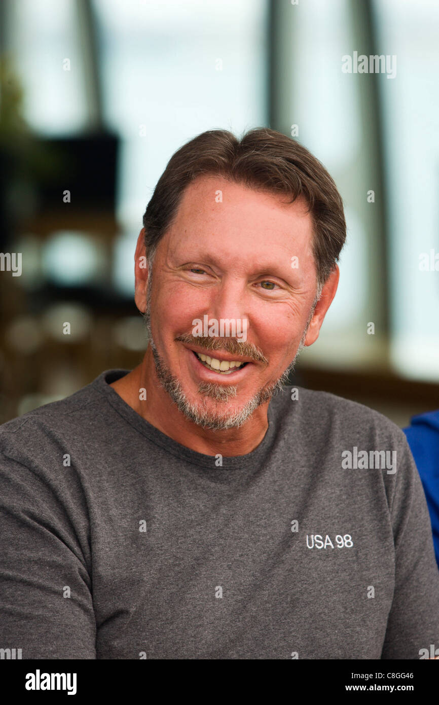 Larry ellison hi-res stock photography and images - Alamy