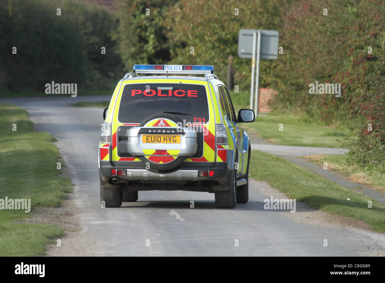 Police car uk hi-res stock photography and images - Alamy