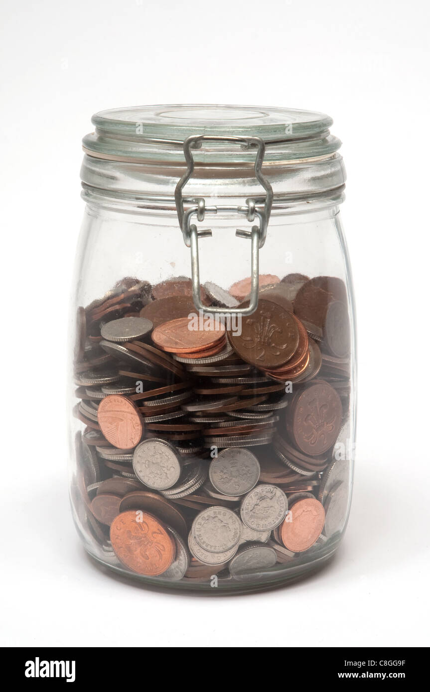 Coins jar hi-res stock photography and images - Alamy