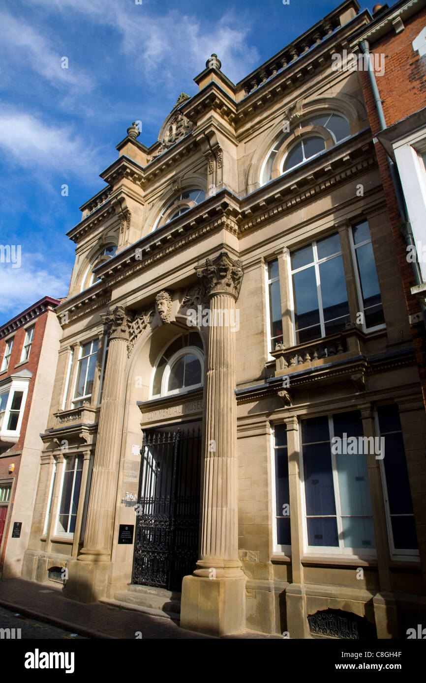 Commercial museum building in High Street of the Old Town of Hull ...