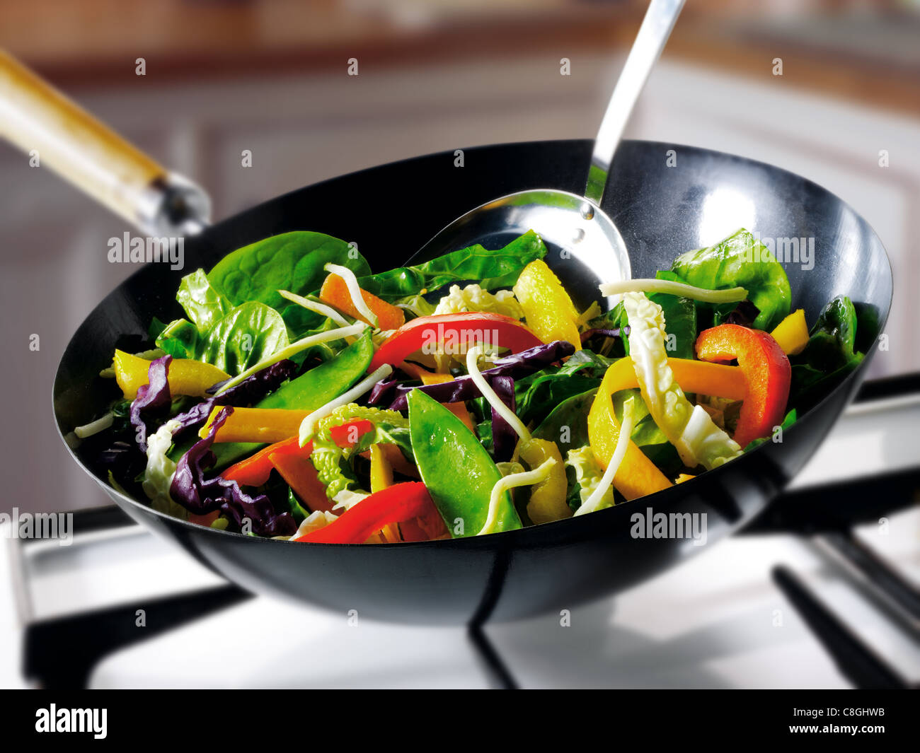Food being cooked hi-res stock photography and images - Alamy