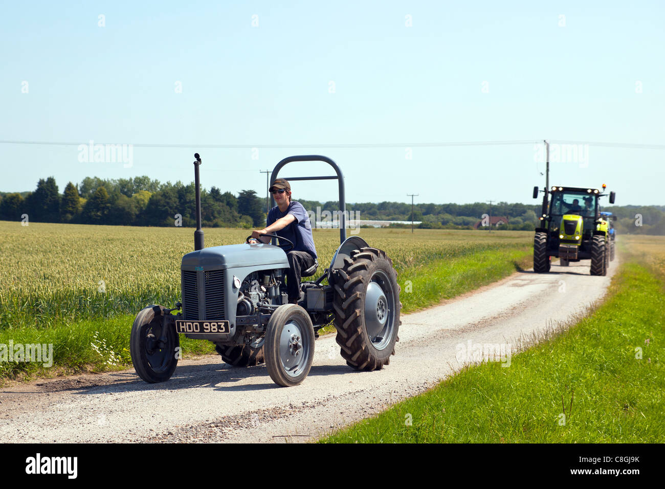 Gray ferguson tractor hi-res stock photography and images - Alamy