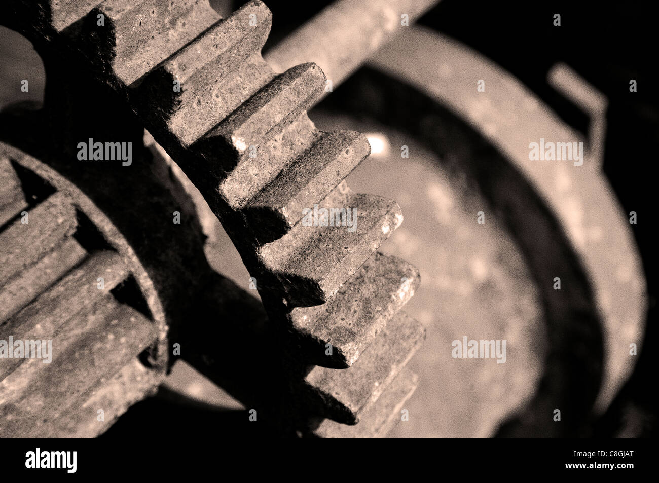 Cog cogs wheel wheels hi-res stock photography and images - Alamy