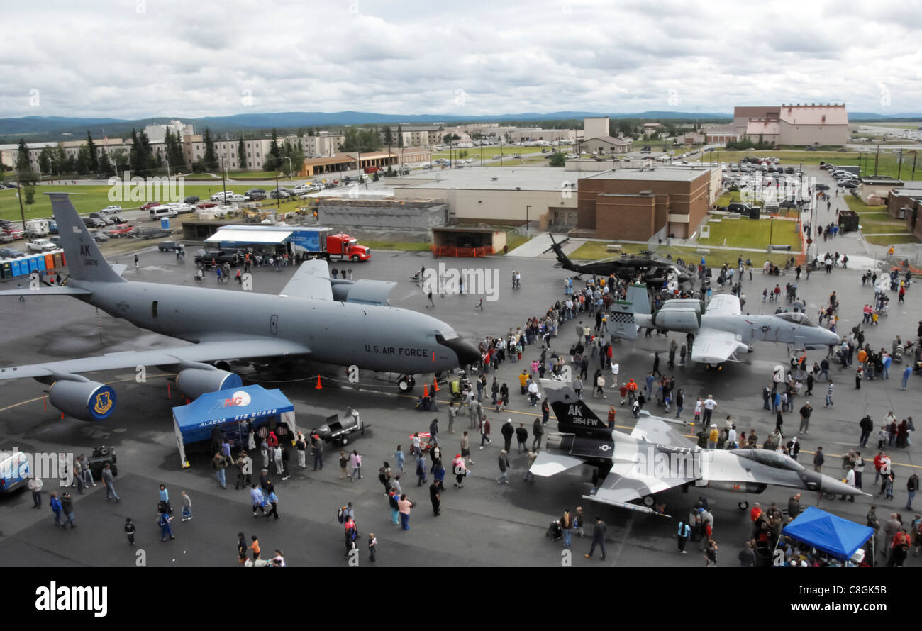 An estimated 6,000 people tour aircraft during the June 24 airshow at ...