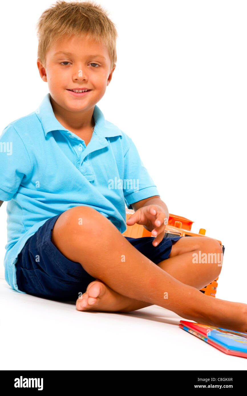 little boy playing Stock Photo - Alamy