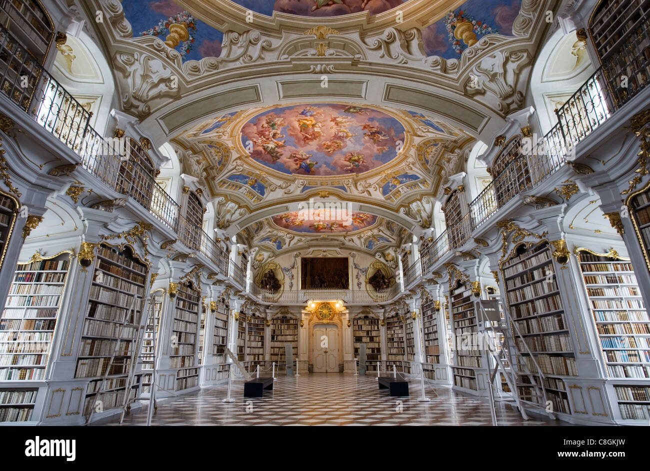 Admont Abbey Library, Austria Stock Photo - Alamy