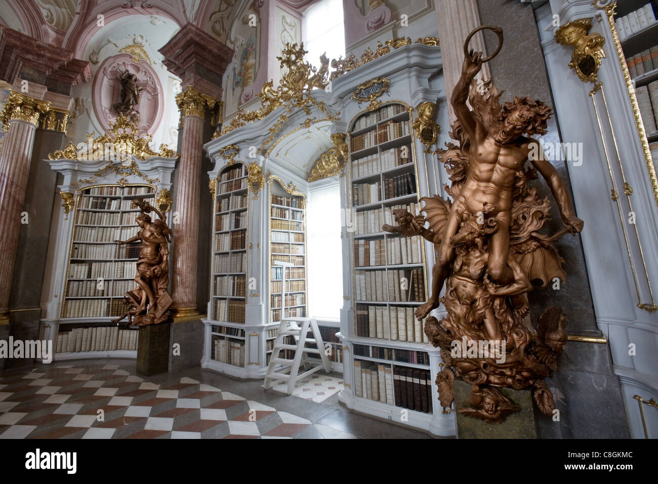Admont Abbey Library, Austria Stock Photo - Alamy