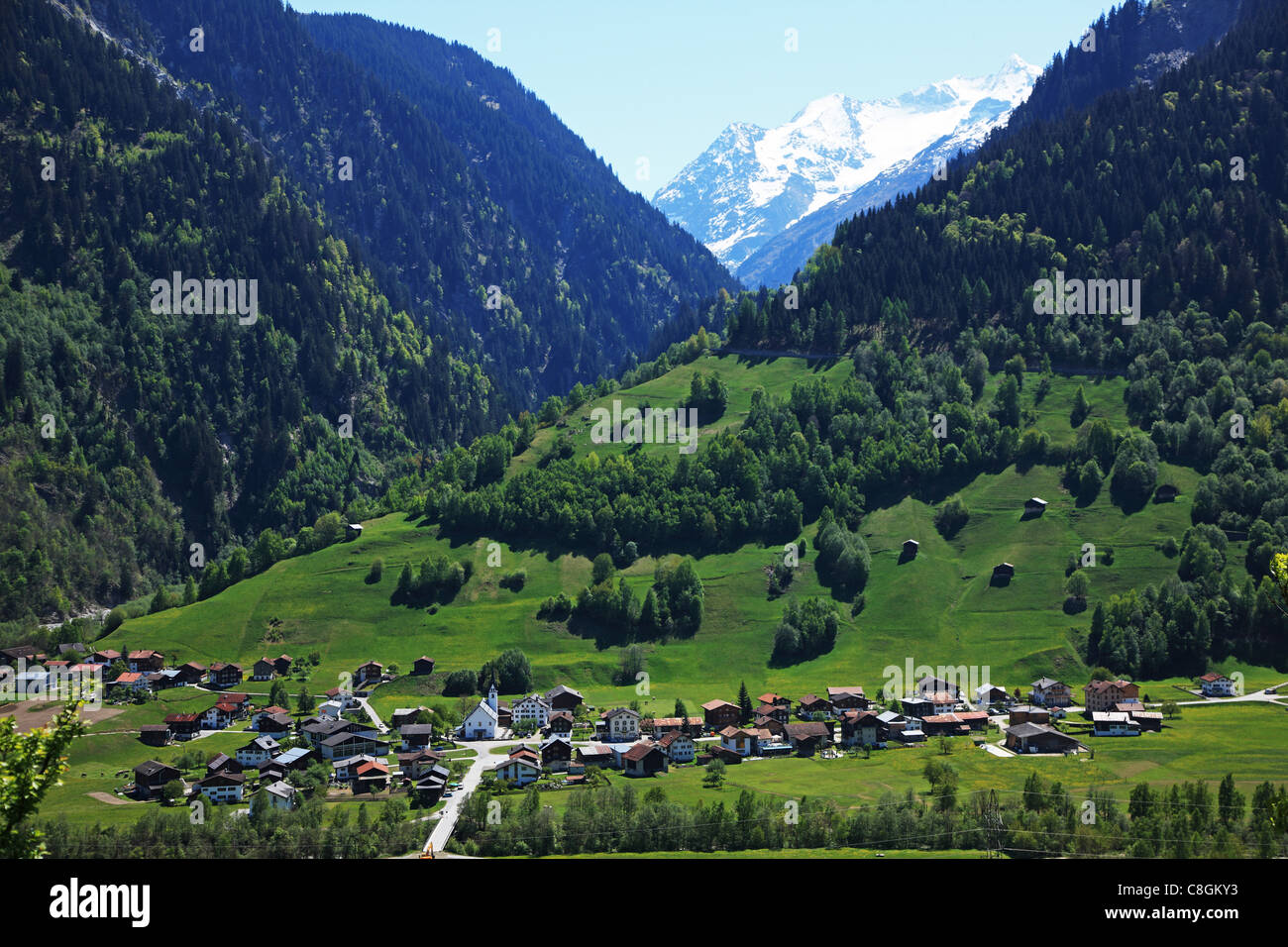 Travel, Geography, Nature, Europe, Switzerland, Graubunden, Grisons ...