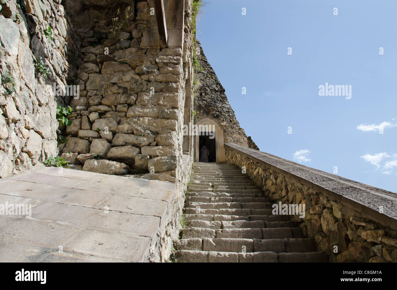 Turkey, Trabzon. Sumela Monastery (aka St. Maria, Mount Mela or Black ...