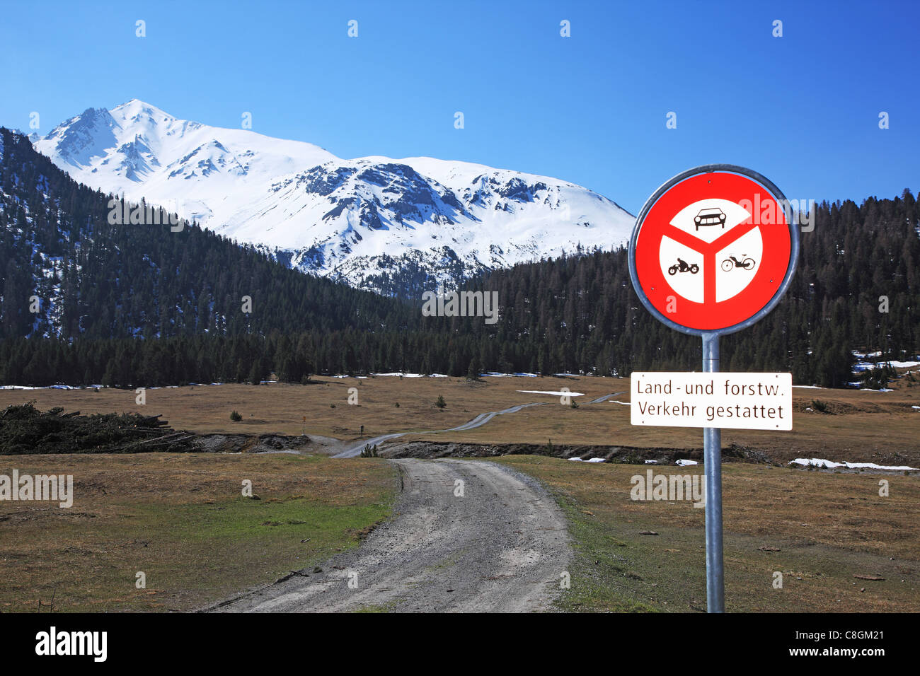 Switzerland Road Sign High Resolution Stock Photography and Images - Alamy