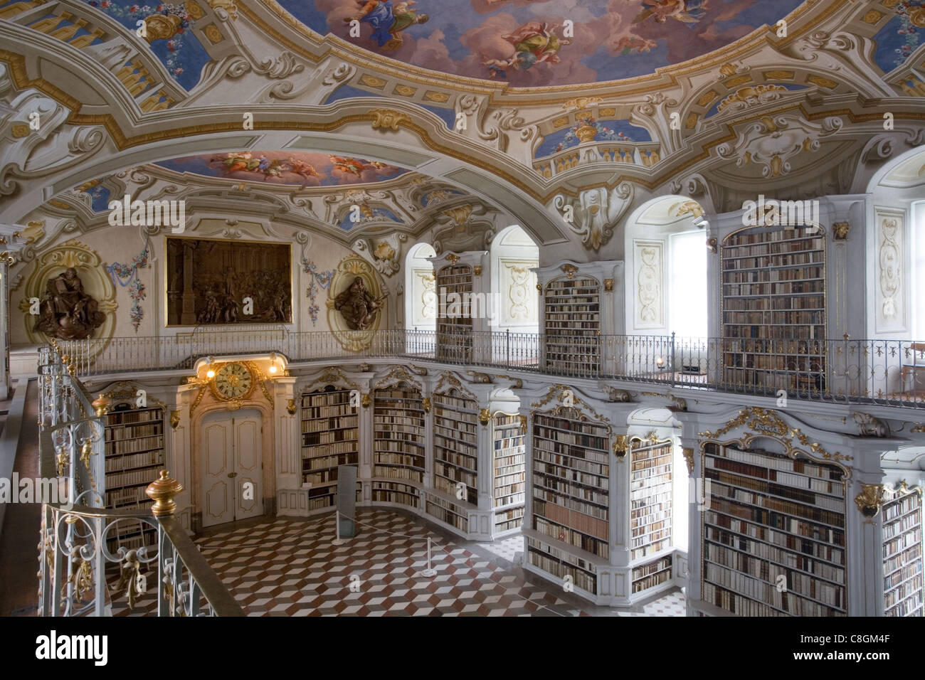 Admont Abbey Library, Austria Stock Photo - Alamy