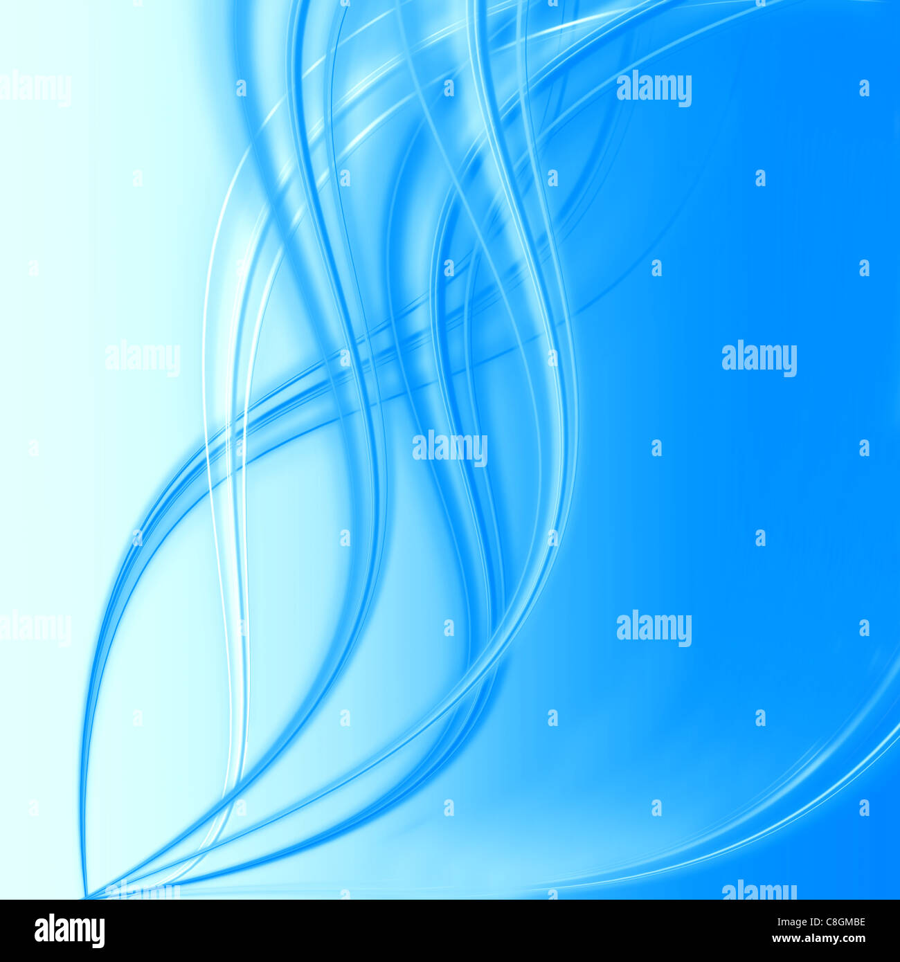 abstract blue wave Stock Photo - Alamy