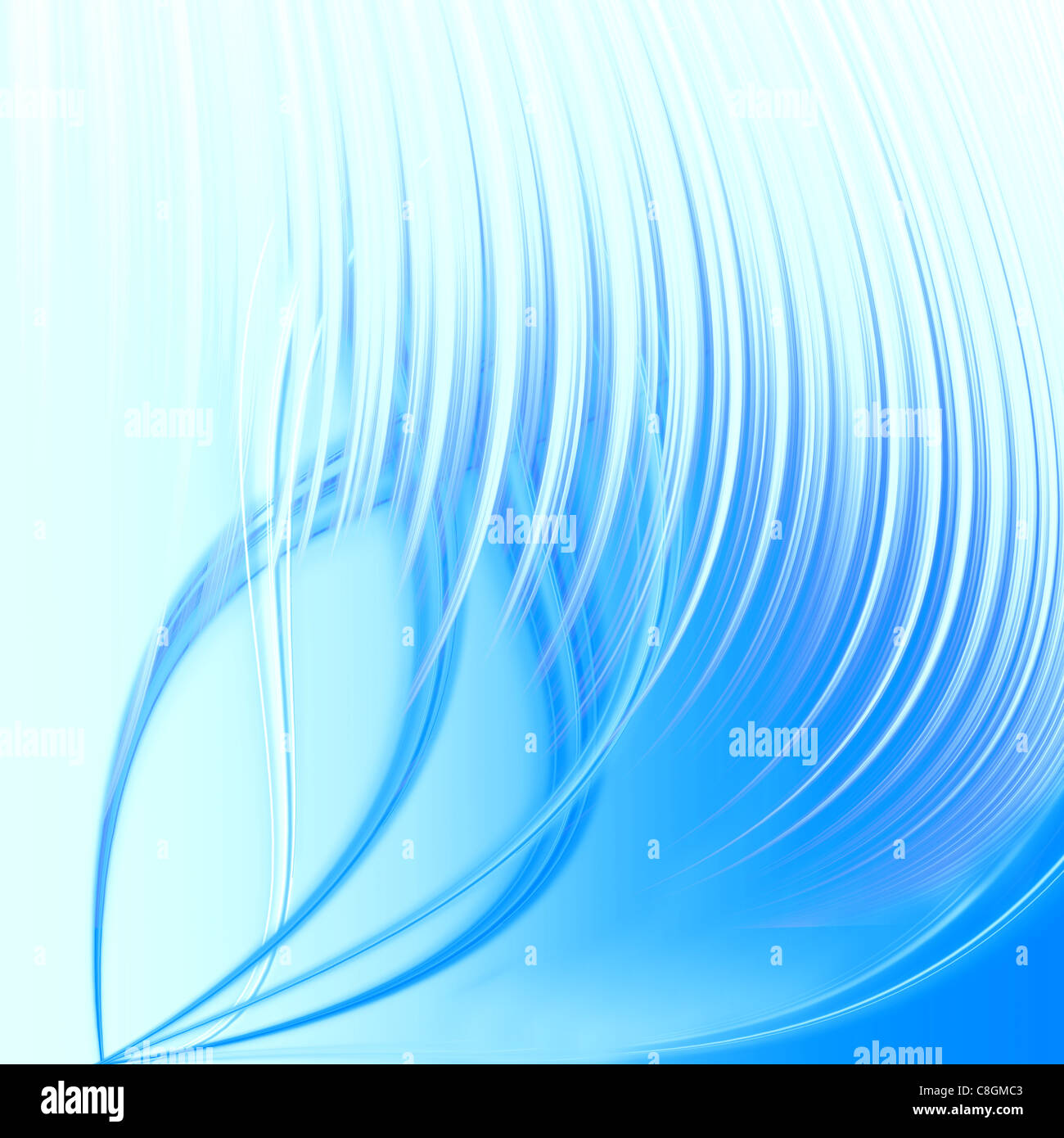 abstract blue wave Stock Photo - Alamy