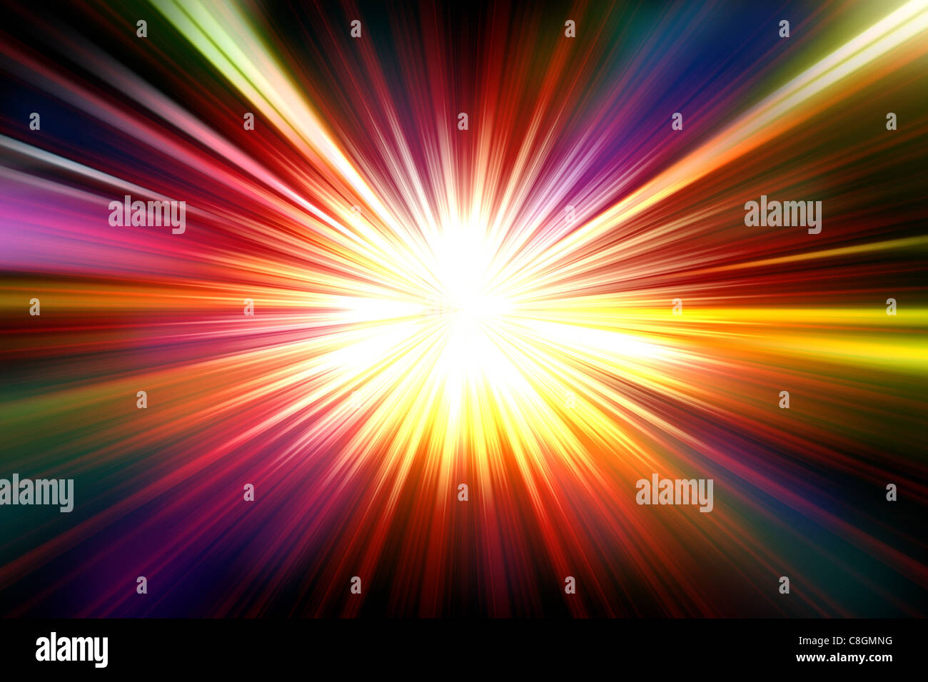 abstract colorful radiant backdrop Stock Photo - Alamy