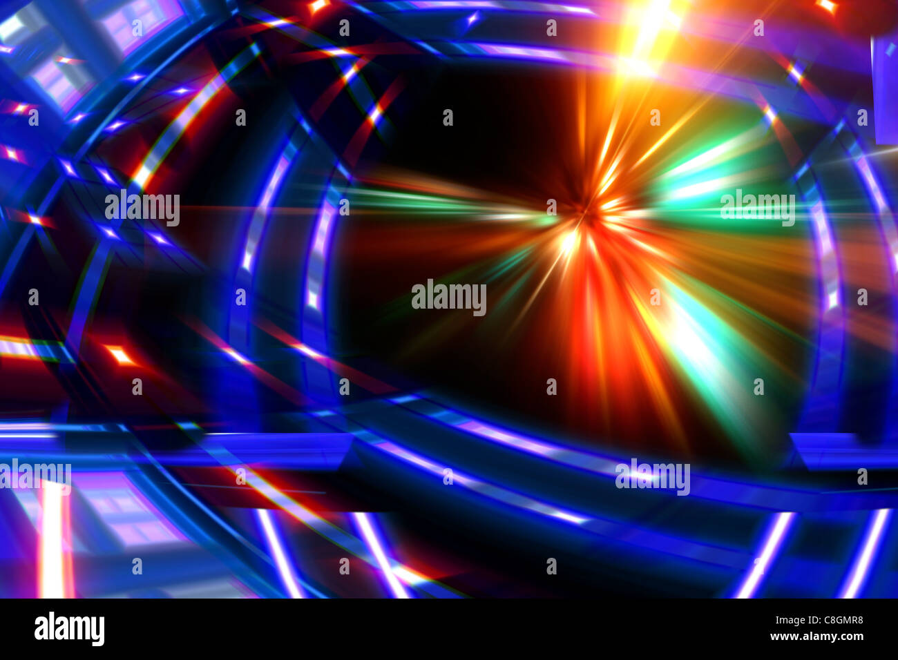 abstract night acceleration speed motion Stock Photo - Alamy