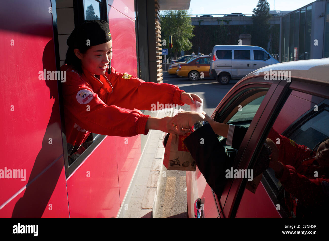 Mcdonalds Drive Thru Worker