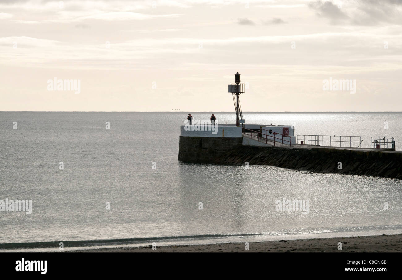 Banjo pier looe cornwall hi-res stock photography and images - Alamy
