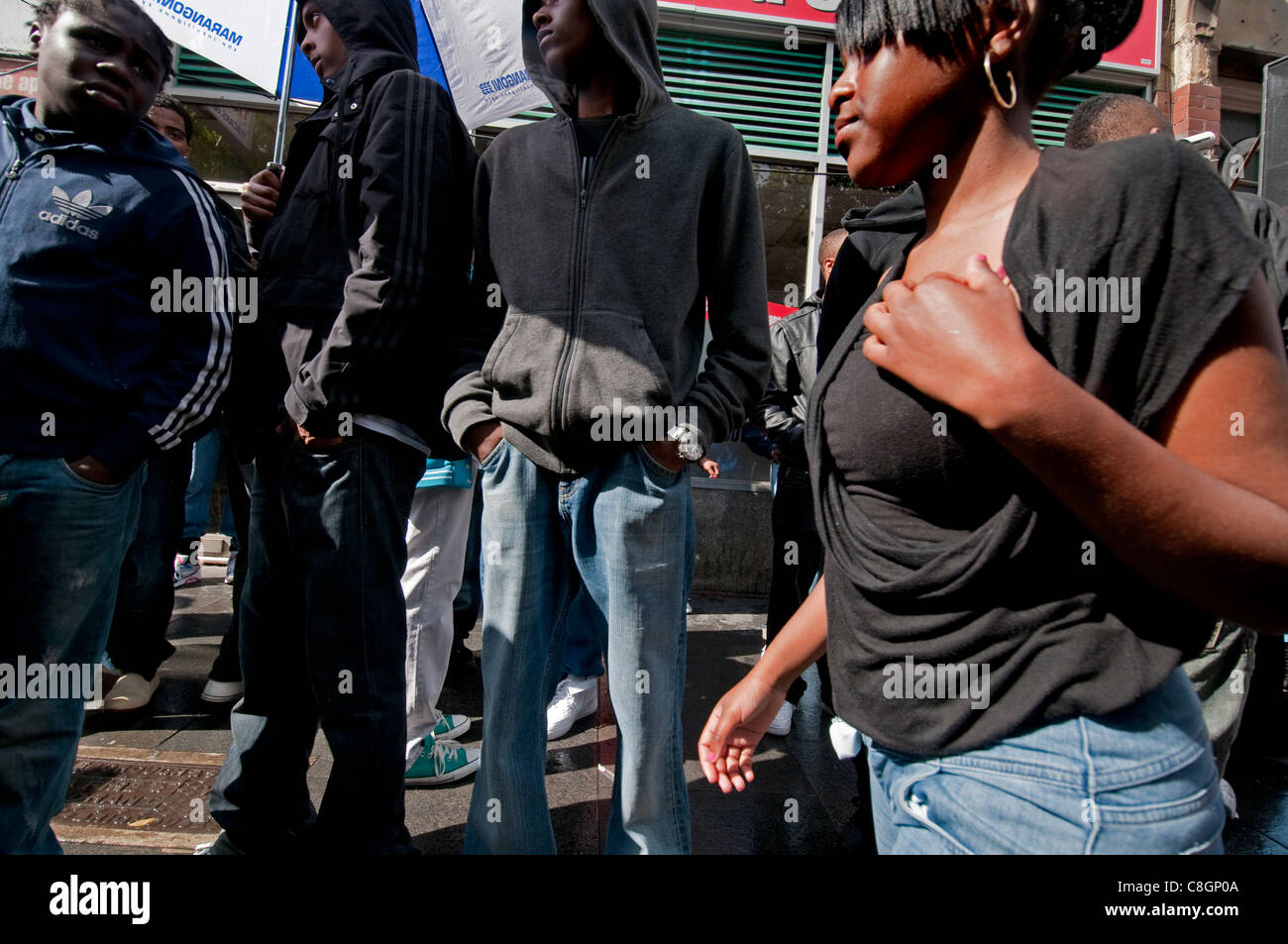 Streets of Brixton South London Stock Photo - Alamy